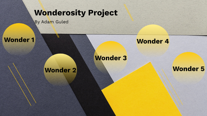 Wonderosity Project by Adam Guled by Adam Gu on Prezi