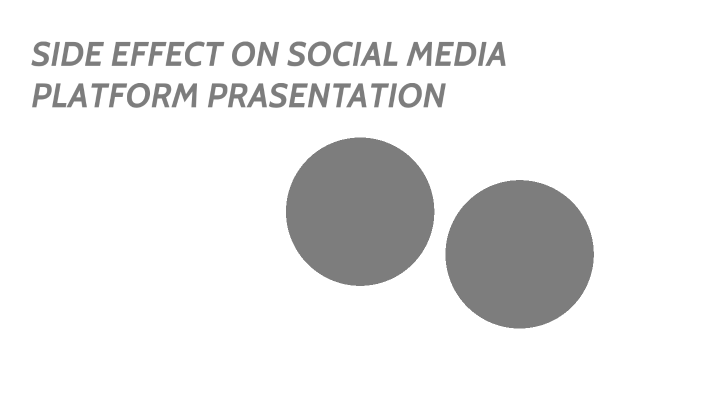 social media side effect by disha gunde on Prezi