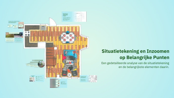 Situatietekening en Inzoomen op Belangrijke Punten by Paula Iune ...