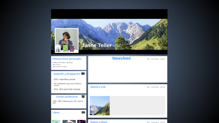 Janne Teller by Simon Eilers on Prezi