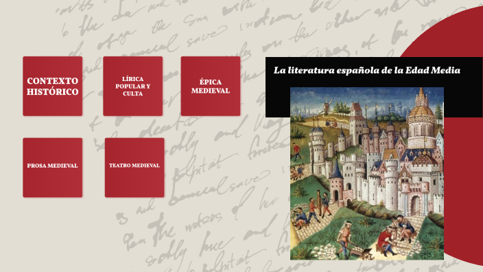 La literatura española de la Edad Media by Luis Revert Fernández on Prezi