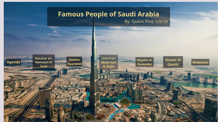 Famous People Of Saudi Arabia by Quinn Pine on Prezi