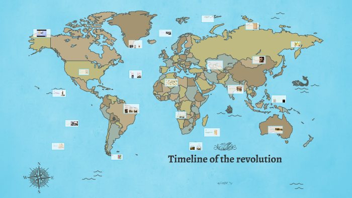Timeline of the revolution by Lane Scott