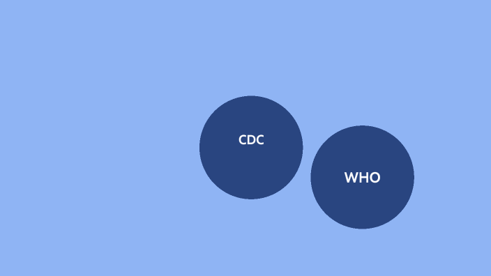 CDC vs. WHO by andrea benitez