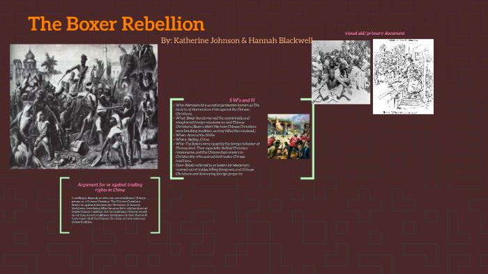 The Boxer Rebellion by Katherine Johnson on Prezi