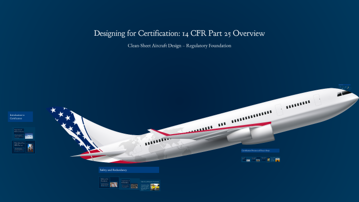 Designing for Certification: 14 CFR Part 25 Overview by Gabriel Lum on ...