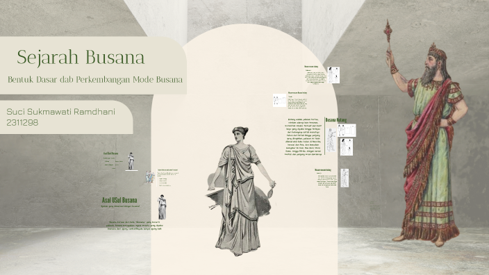 Sejarah Busana by Sucisramdhani01 Ramdhani on Prezi