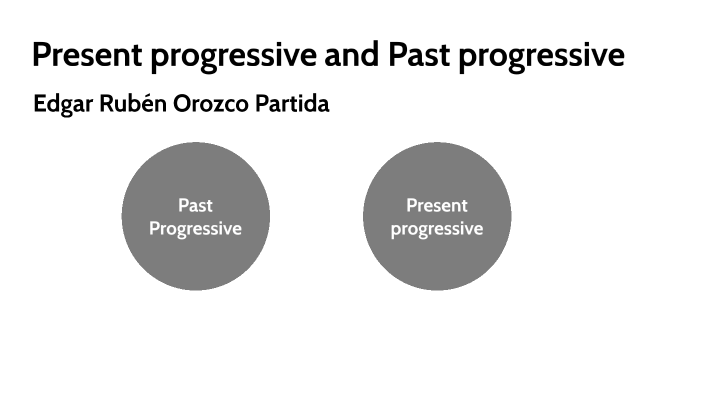 Present progressive and Past progressive by OROZCO PARTIDA EDGAR RUBEN ...