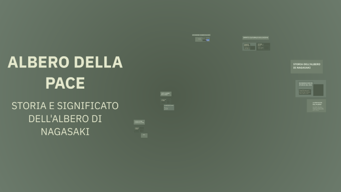 ALBERO DELLA PACE by Veronica Poggi on Prezi
