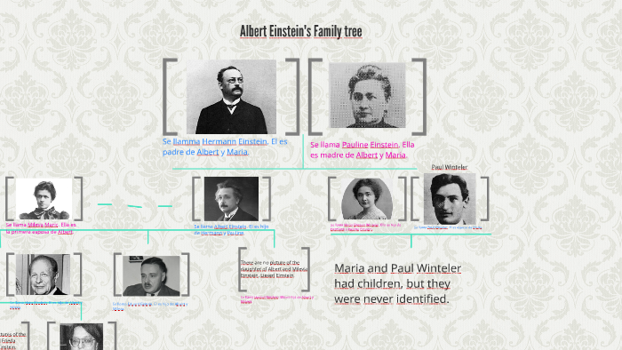 Albert Einstein's Family tree by Lauren Roberts on Prezi