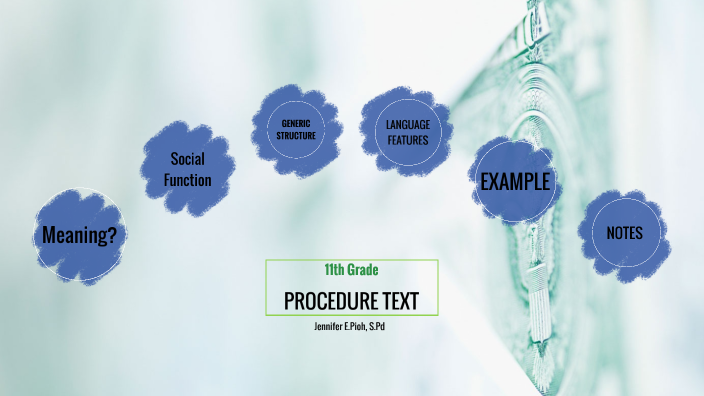 PROCEDURE TEXT: MANUAL, TIPS, Recipe by Jennifer Elke Pioh on Prezi