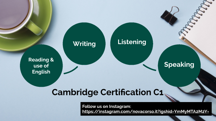 Cambridge Certification C1 by Ludovica Rossi on Prezi