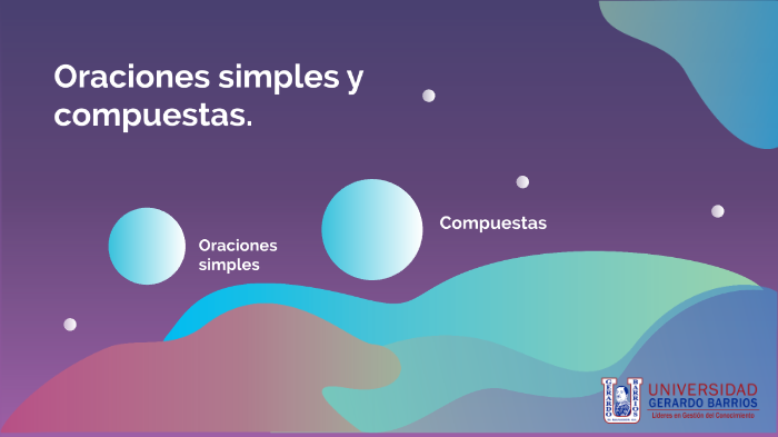 oraciones simples y compuestas by Gracia Salmerón on Prezi