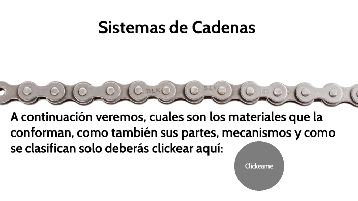 Sistemas de Cadenas by Alejo Basile Soca on Prezi