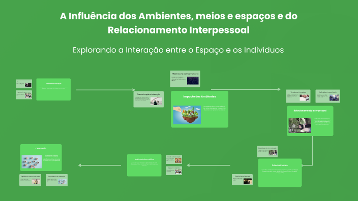 A Influência dos Ambientes e do Relacionamento Interpessoal by Rafael ...