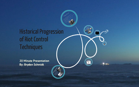 Progression of Riot Control Techniques by Bryden Schmidt