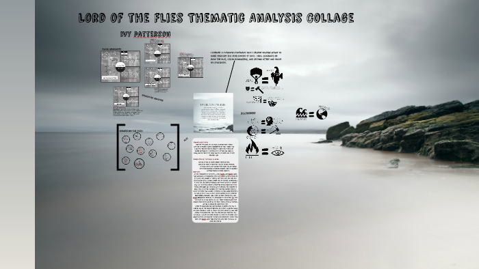 Lord of the Flies Thematic Analysis Collage by Ivy Patterson on Prezi