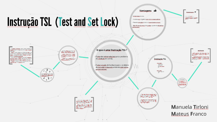 Instrução TSL (Test and Set Lock) by Manuela Tirloni on Prezi