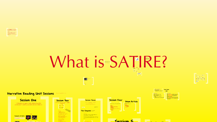 Satire Intro by Rachel Stowell on Prezi