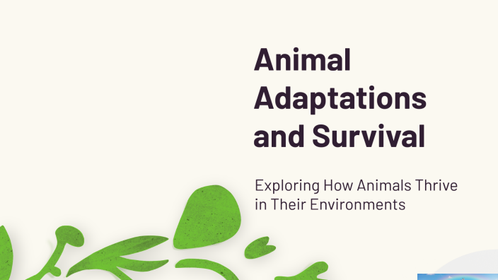 Animal Adaptations and Survival by kennedi bishop on Prezi