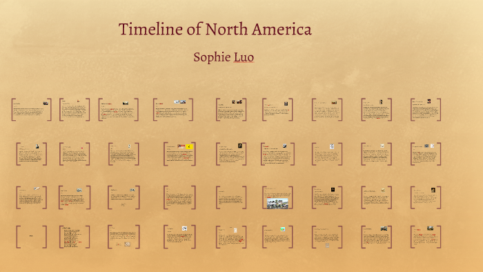 Timeline of North America by Sophie Luo on Prezi