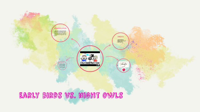 Early birds vs. night owls by Lauren Cerwinski on Prezi
