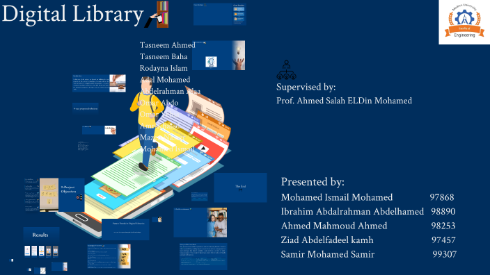 Exploring Digital Libraries By Mohamed Ismail On Prezi