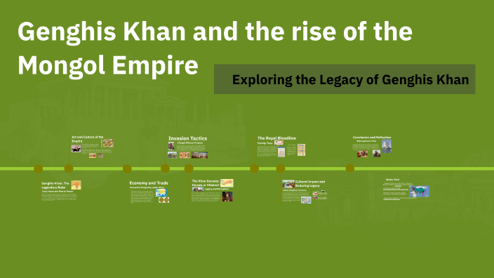 Genghis Khan and the Mongol Empire by Alex Edelbrock on Prezi