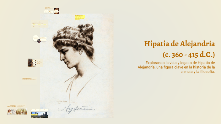 Hipatia de Alejandría (c. 360 - 415 d.C.) by Alexandra Conde Hermo on Prezi