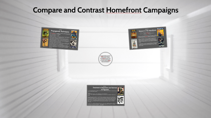 Compare and Contrast Homefront Campaigns by Addison Scarff on Prezi