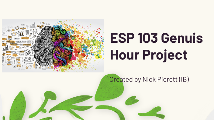 ESP 103 Creative Mindsets Project by Nick Pierett on Prezi