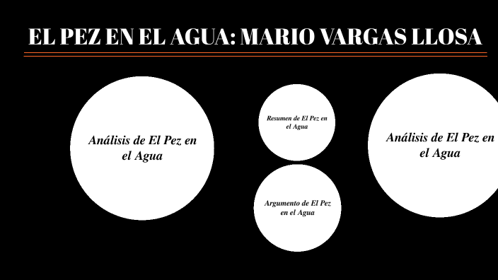 EL PEZ EN EL AGUA: MARIO VARGAS LLOSA. by GRACIELA TAMARA NICOLE MANCO ...