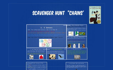 SCavenger hunt "Chains' by Luke Haley on Prezi