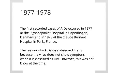 HIV/AIDS Timeline by Nick Chrisochoides on Prezi