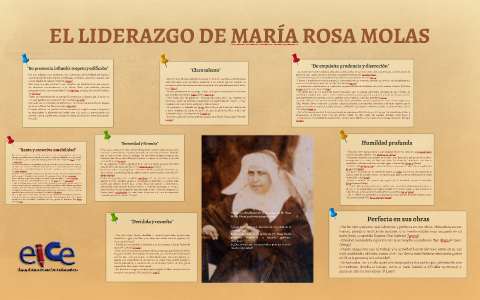 EL LIDERAZGO DE MARÍA ROSA MOLAS by Conchita Goterris on Prezi