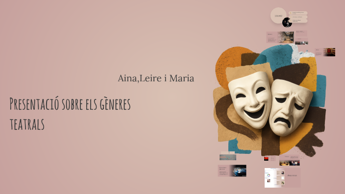 Presentación sobre los géneros teatrales by leire skye jones on Prezi