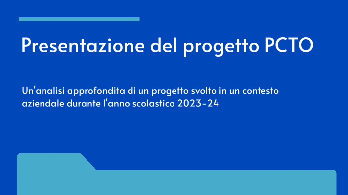 Valorizzazione delle competenze attraverso il progetto PCTO by Marco ...