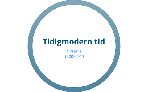 Tidigmodern tid by Stefan Fu on Prezi