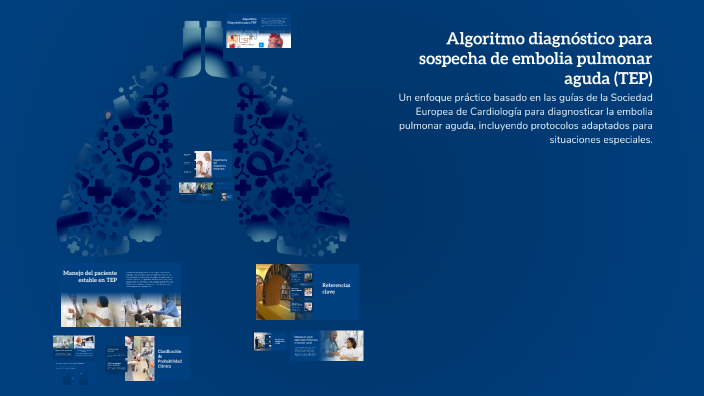 Algoritmo diagnóstico para sospecha de embolia pulmonar aguda (TEP) by ...
