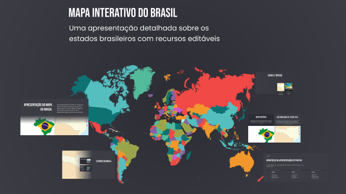 Mapa Interativo do Brasil by rafael araujo costa on Prezi