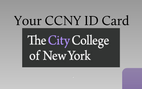 Your CCNY ID Card by Katia Bolero Roma on Prezi