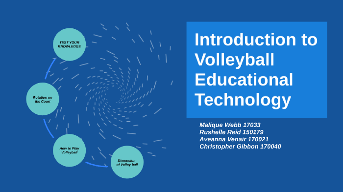 Introduction to volleyball by Christopher Gibbon on Prezi