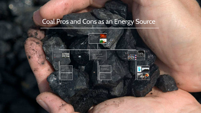 Coal Pros and Cons by Jenna Black