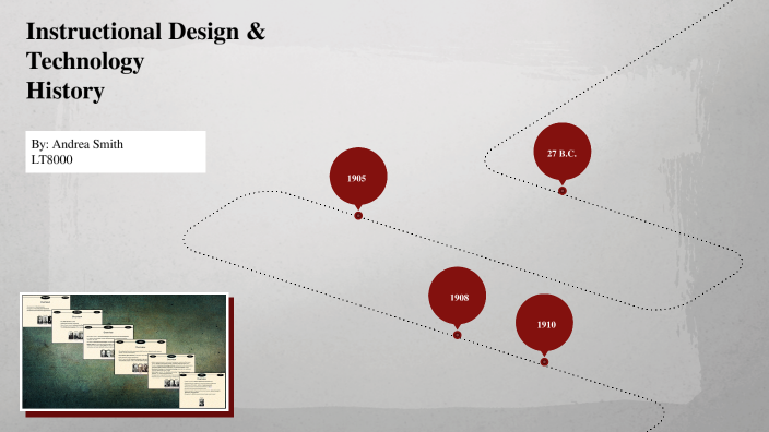 Instructional Design Timeline by Andrea Smith on Prezi
