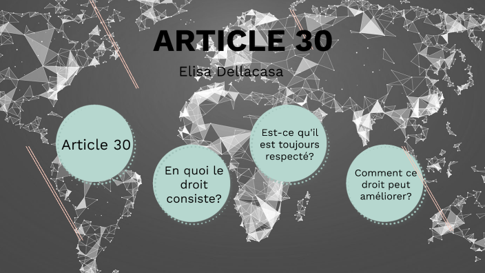 Article 30 by Elisa Dellacasa on Prezi