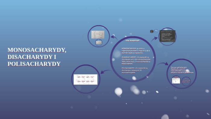 MONOSACHARYDY, DISACHARYDY I POLISACHARYDY by Martyna Białek on Prezi