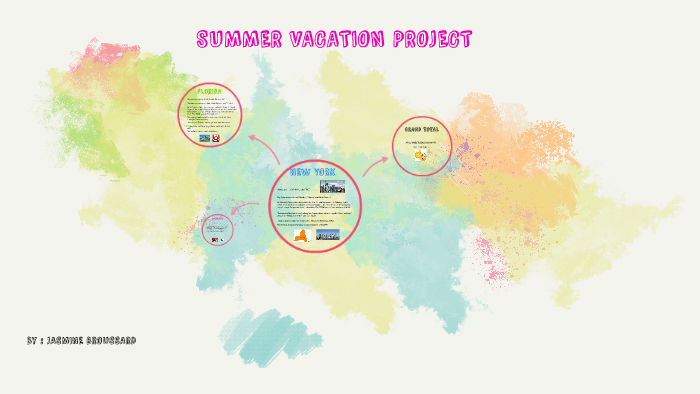 SUMMER VACATION PROJECT By Taytay Grant summer-vacation-project-by-taytay-grant