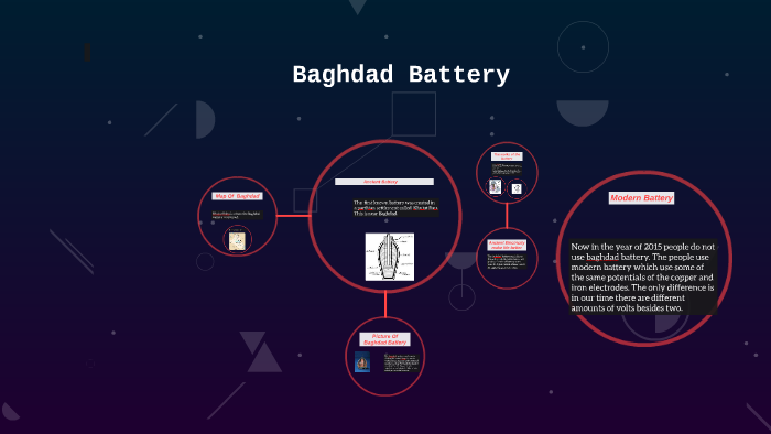 Baghdad Battery by David Torres on Prezi