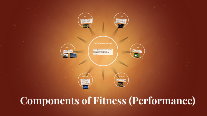 Components of Fitness (Performance) by Stephen Crookes