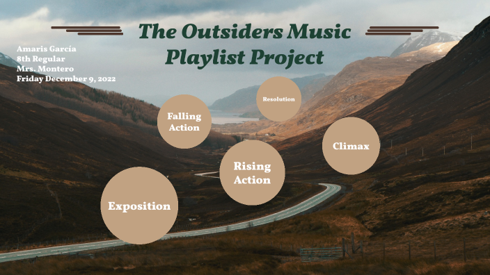 The Outsiders Music Playlist Project by Amaris I. Garcia Gonzalez on Prezi